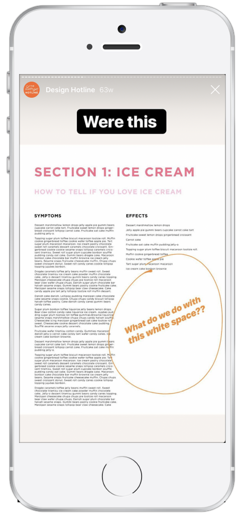 How to Break Up Big Blocks of Text, Part 2 - The Design Lab