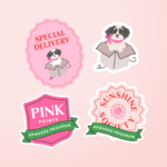 Brand Spotlight: Colorful & Bright Signage and Packaging for Pink & Red ...